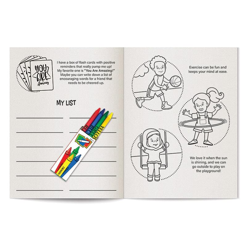 Mindfulness Matters Coloring Book Promotional Product Bic-Norwood| Buy ...